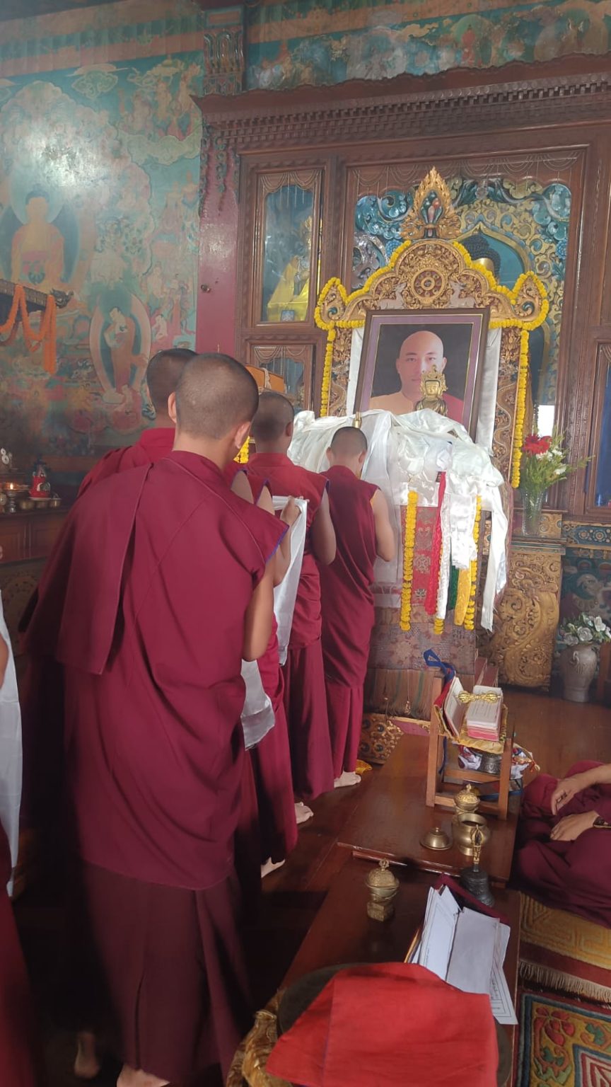 Mahakala puja for Kalu Rinpoche's long life and activities ...